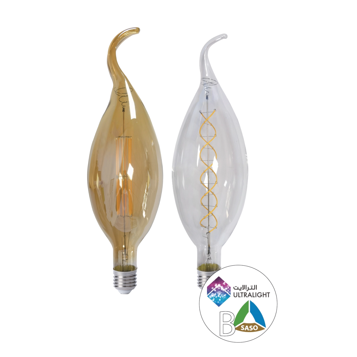Ultra Light LED Filament Bulb – E40 Warm Decorative Lighting – Ultralight