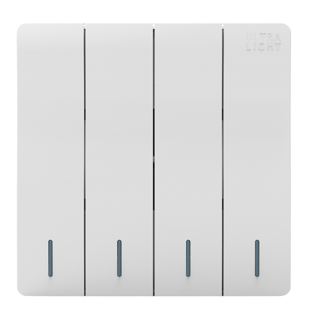 Ultralight Dune Quadruple 2 Way Switch (B12-008)