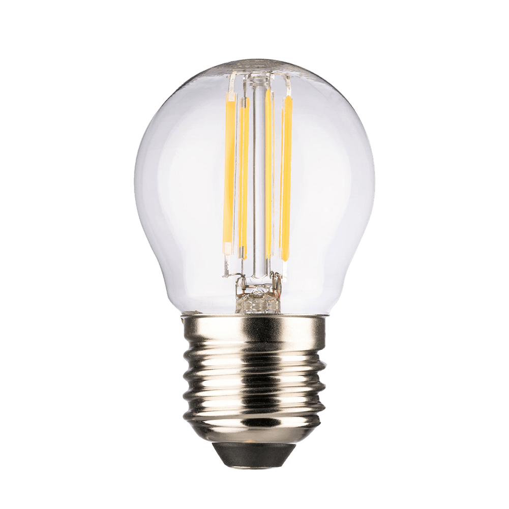 Ultralight Spherical Filament Bulb E27 Base (G45)